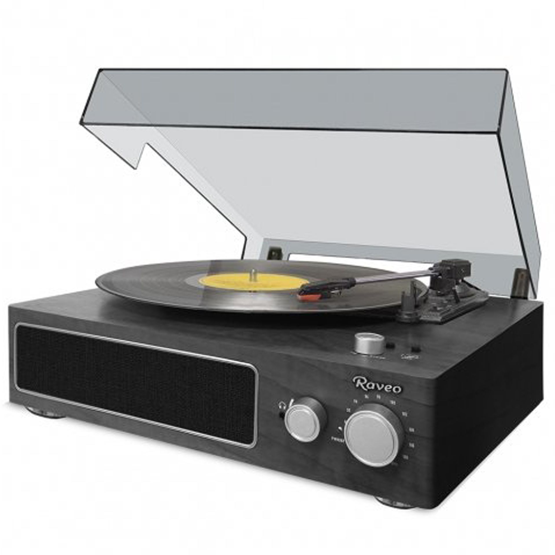 TOCA DISCOS RAVEO STUDIO EBONY COM TOCA-DISCOS - Musical RIFF - Loja de ...