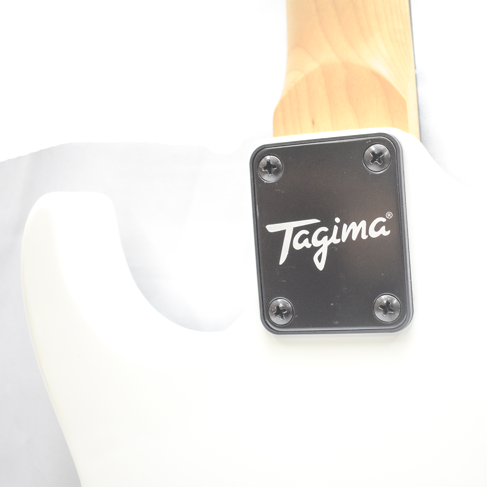 GUITARRA TAGIMA SUPER STRATO ESCALA ESCURA TG-510 WH - Musical RIFF ...