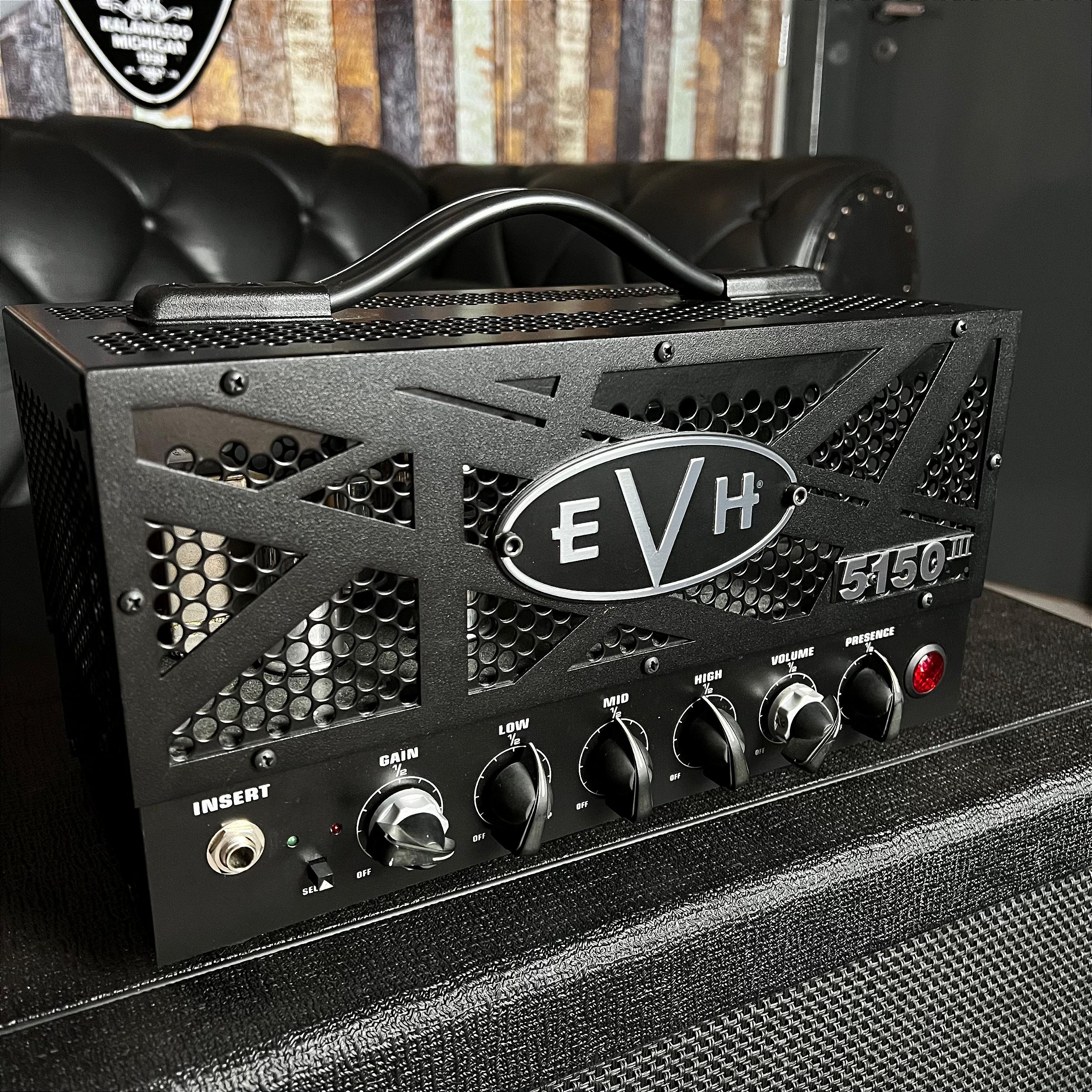 AMPLIFICADOR CABEÇOTE EVH 5150 III 15W LBX-S STEALTH - Musical RIFF ...