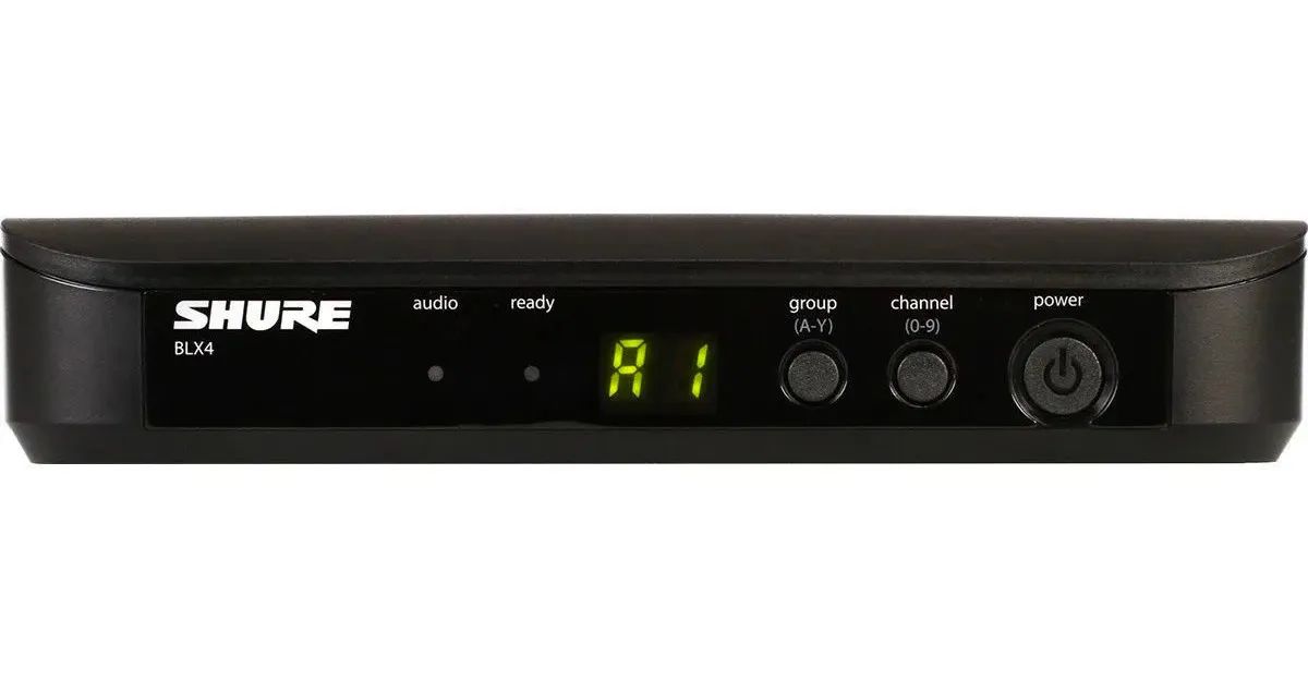 MICROFONE SHURE SEM FIO BLX24BR/PG58 FREQUENCIA M15 - Musical RIFF - Loja de Instrumentos Musicais