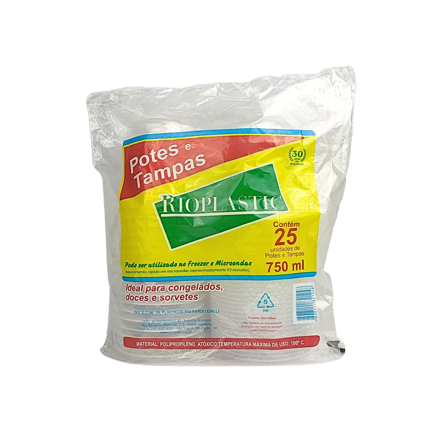 Pote Redondo com Tampa PP 750ml | Rioplastic - Sitolino Embalagens | 22 ... Pote Redondo com Tampa PP 750ml | Rioplastic - Sitolino Embalagens | 22 ...