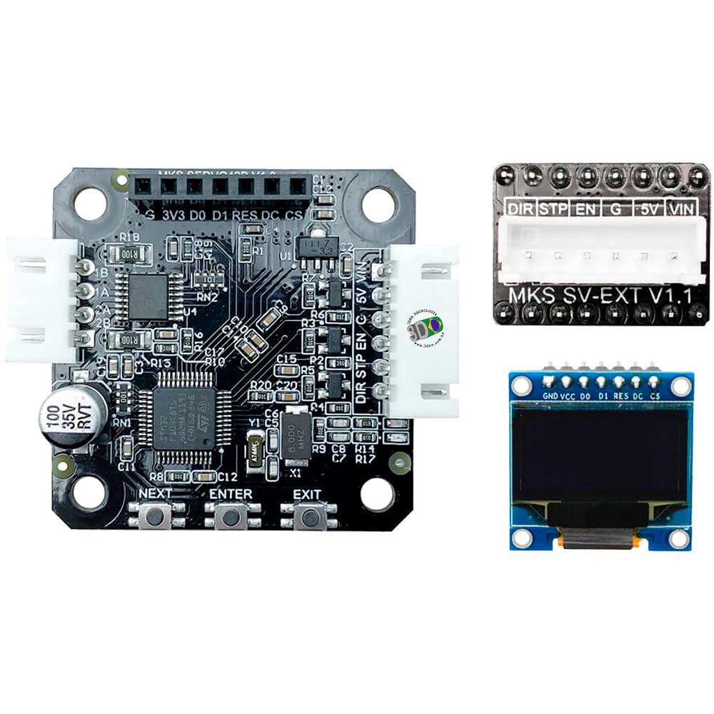 Makerbase MKS SERVO42B STM32 Closed Loop Stepper Motor Driver + Motor NEMA17 - 3DBR, as melhores ...