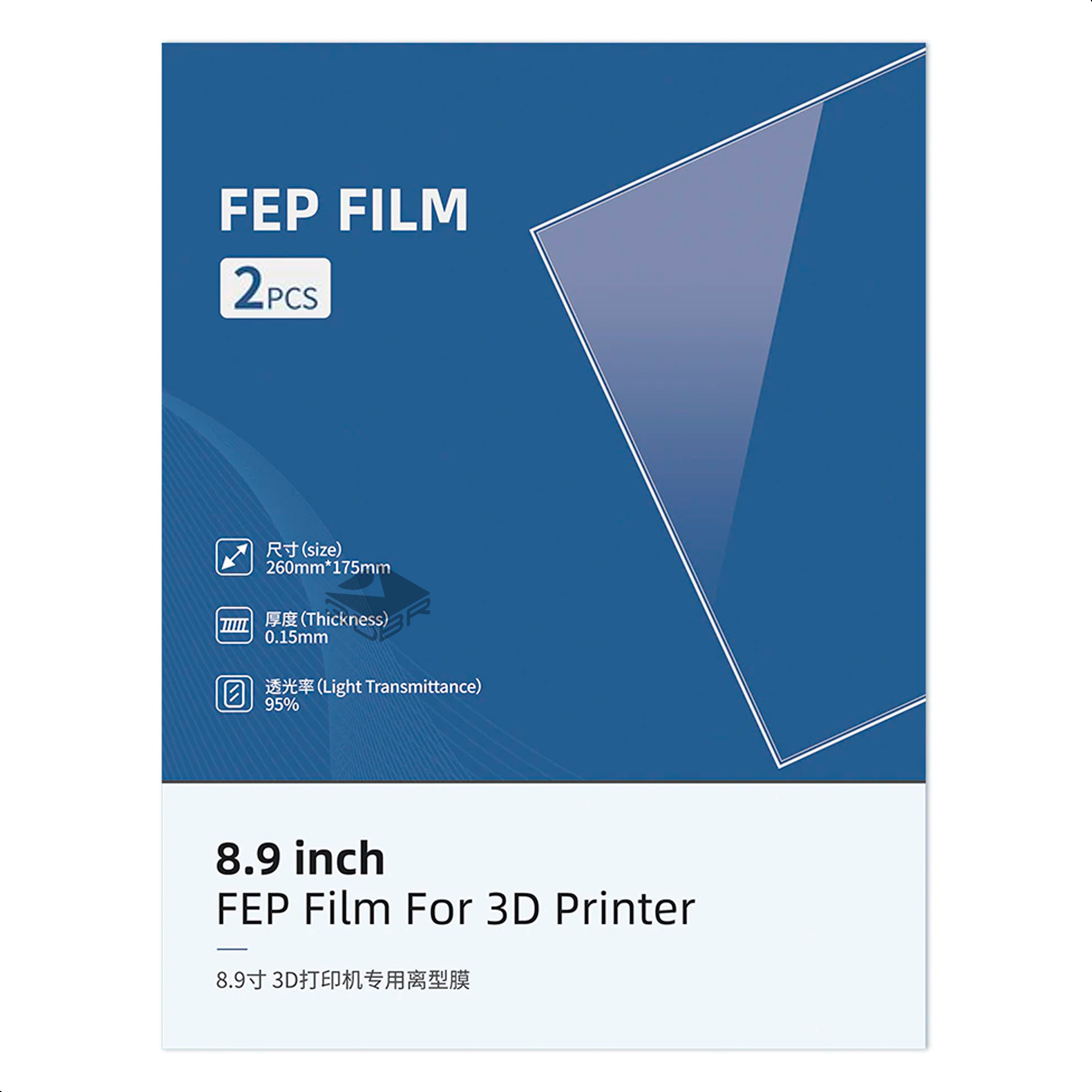 2x FEP Film para Anycubic Photon Mono X, Mono X 6K, Mono X 6Ks, Mono X ...
