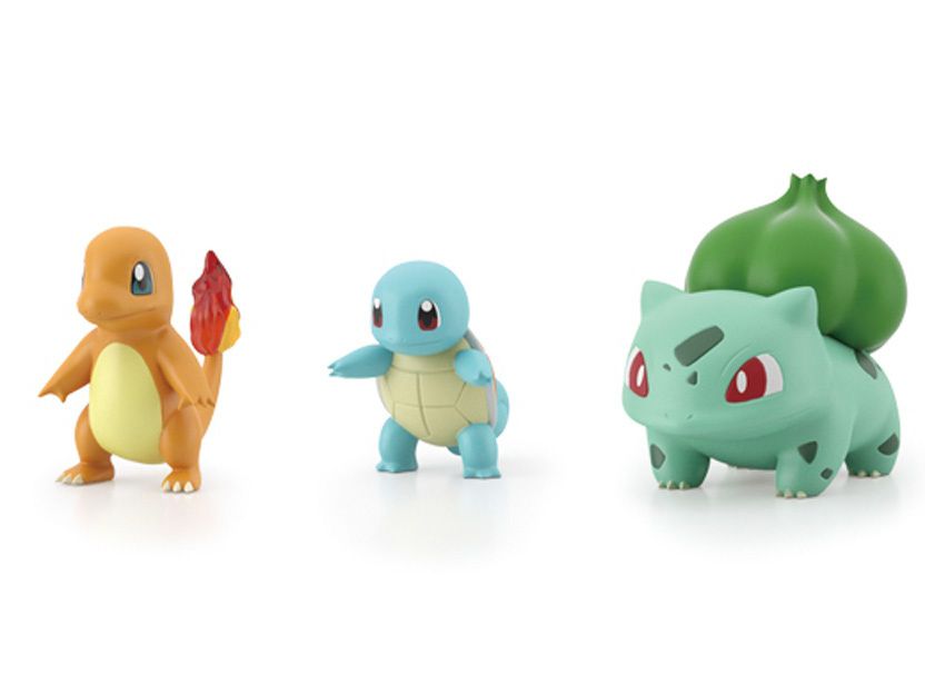 Pokemon Scale World Kanto Region Set of 11 Figures - Treasure box