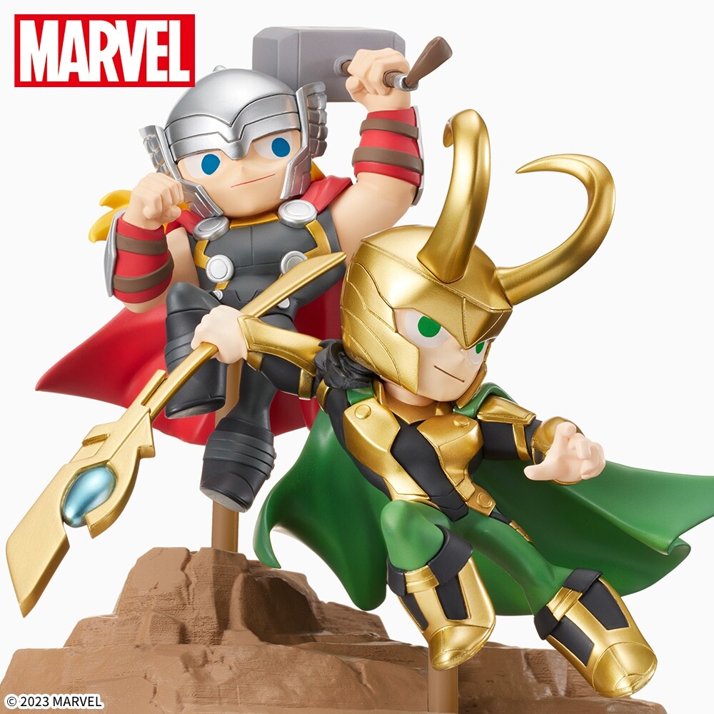 Marvel Super-Heroes - Loki - Thor - Luminasta (SEGA) - Treasure box