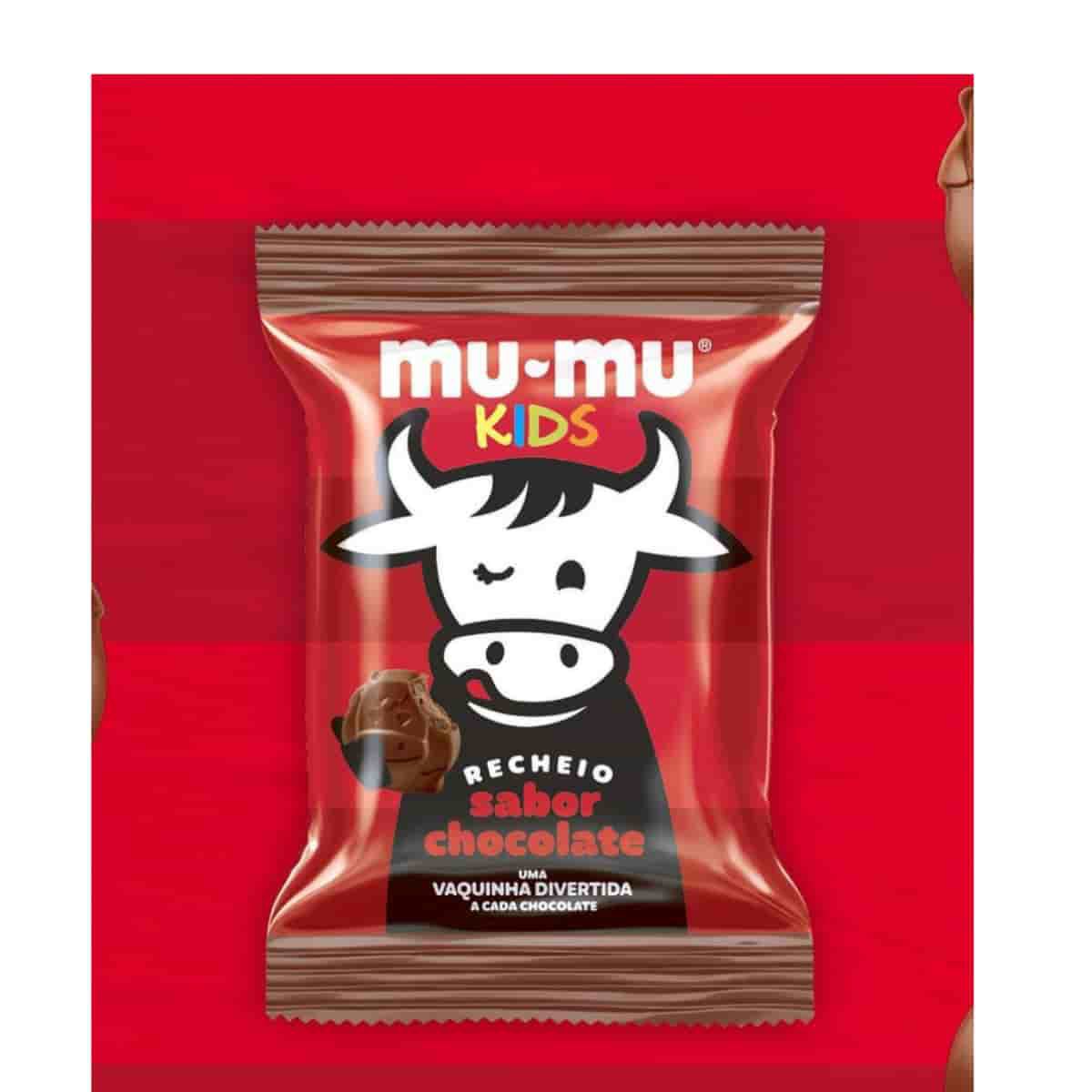 Chocolate Mu-mu Neugebauer Sabor Chocolate ao leite | Mercadoce ...