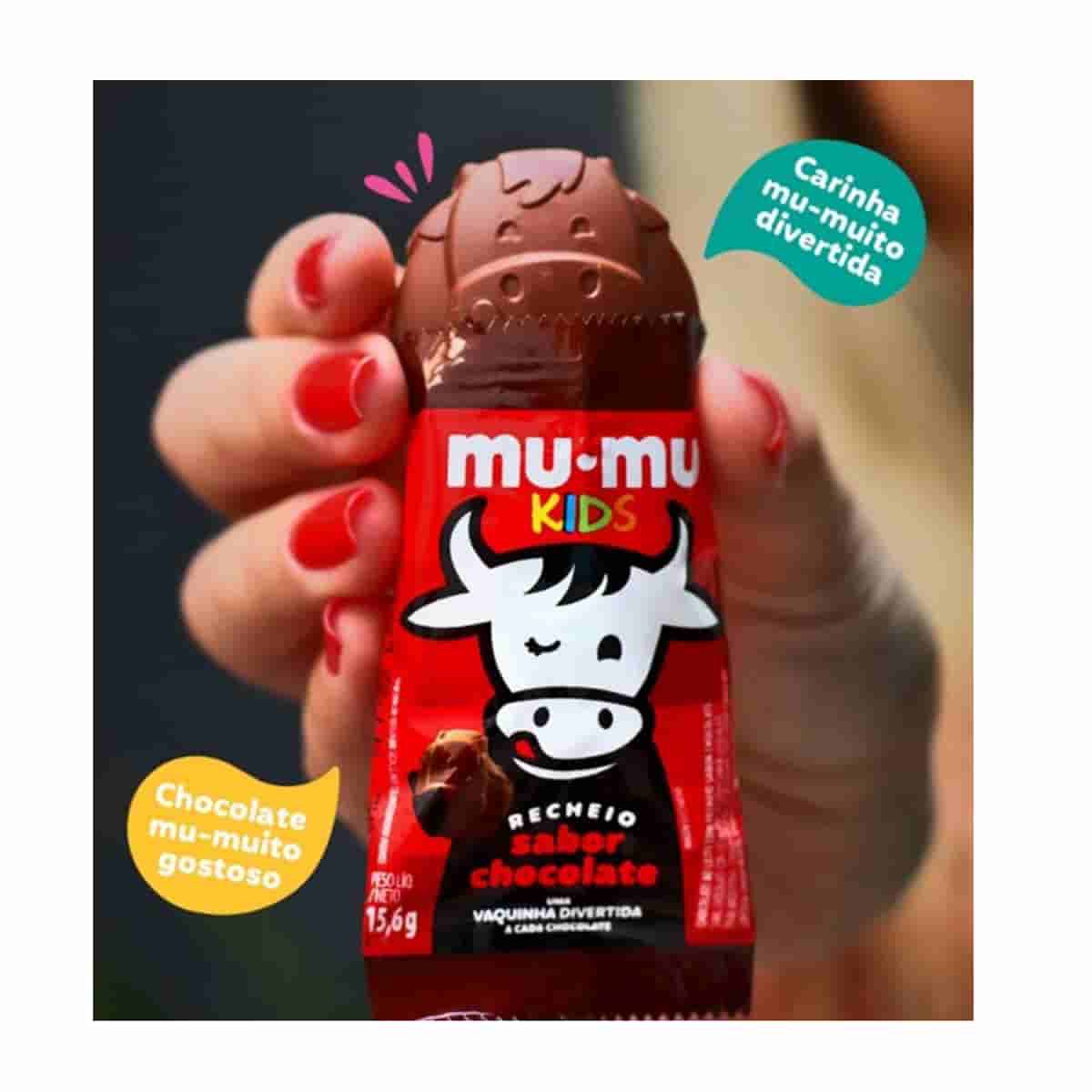 Chocolate Mu-mu Neugebauer Sabor Chocolate ao leite | Mercadoce ...