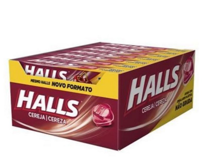 Bala Halls Display com 21 unidades | Escolha o Sabor | Compre na Merca ...