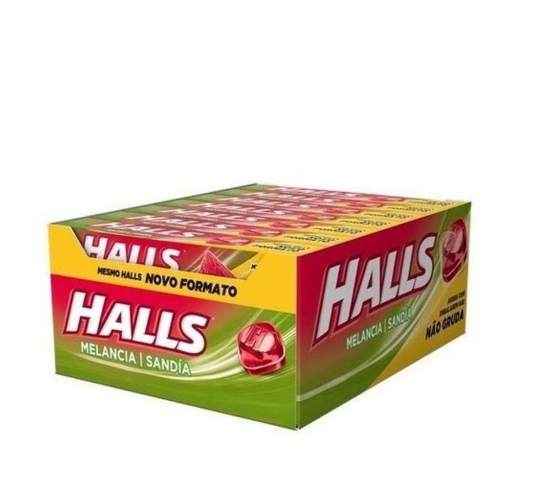 Bala Halls Display com 21 unidades | Escolha o Sabor | Compre na Merca ...
