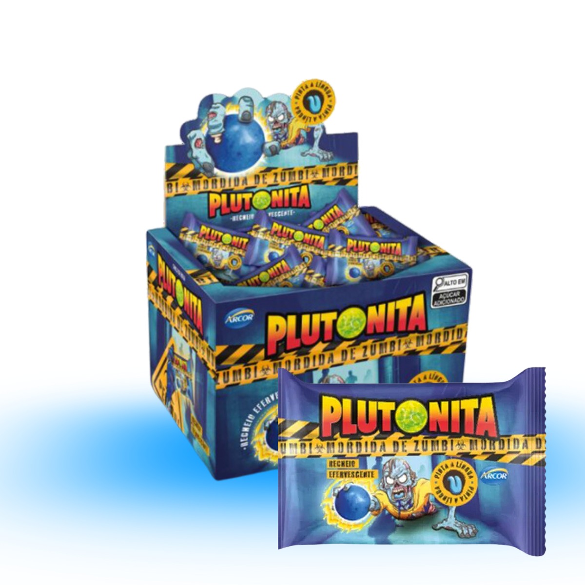 Chiclete Plutonita 180g Arcor | Compre na Mercadoce | Escolha o Sabor ...