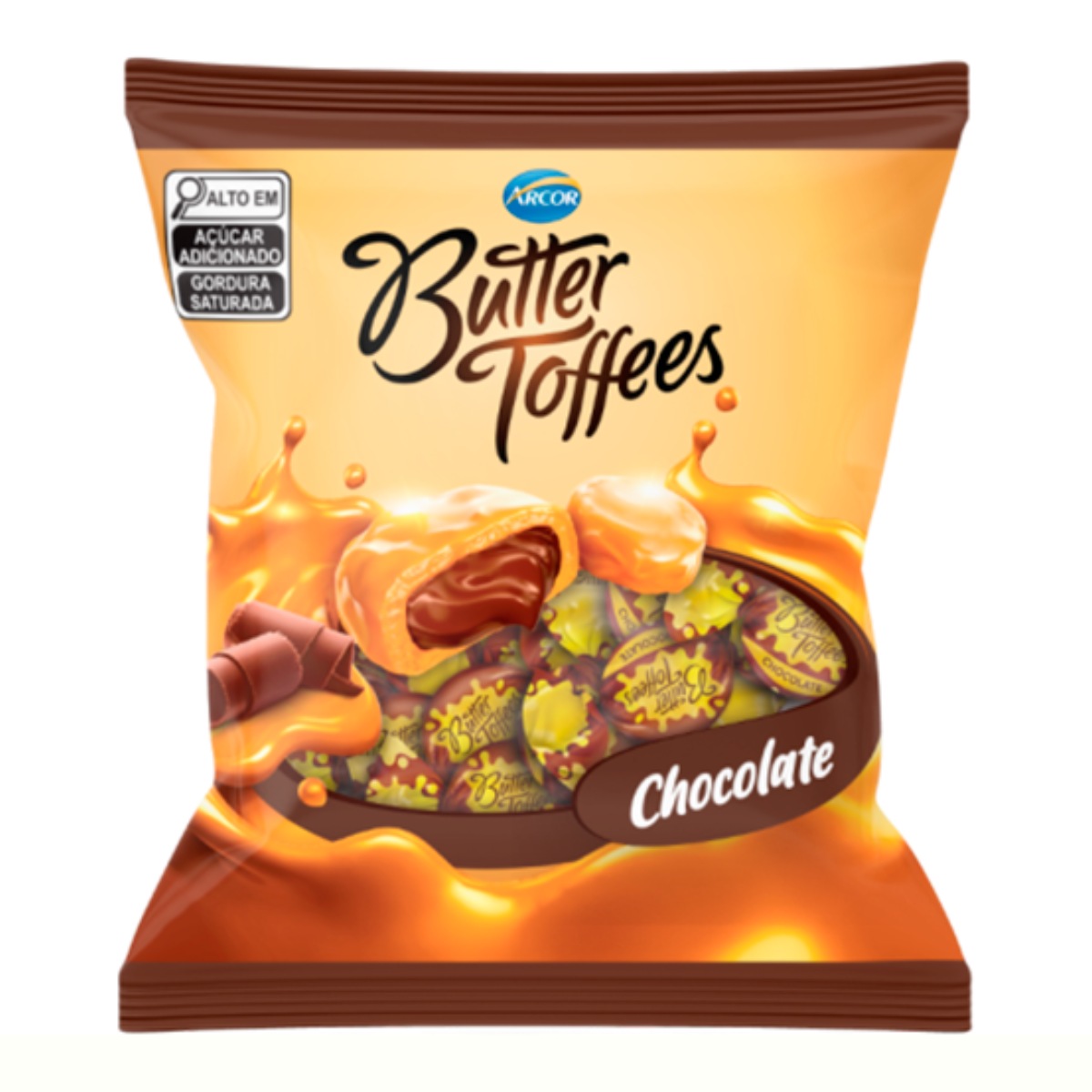 Bala Butter Toffees | 500 gramas | Arcor | Compre aqui - Mercadoce ...