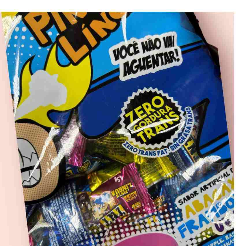 Bala Recheada Pinta Língua TNT Sabores Sortidos 600g Riclan | Compre na ...