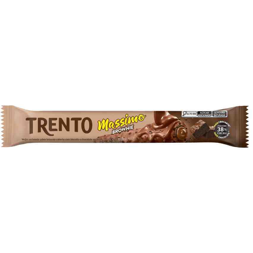 Chocolate Trento Massimo Brownie com 16 unidades de 30g | Compre na ...