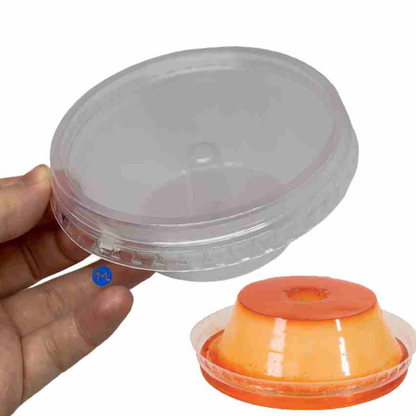 Forma para Pudim com Tampa Prafesta com 12 unidades de 120ml | Compre ...