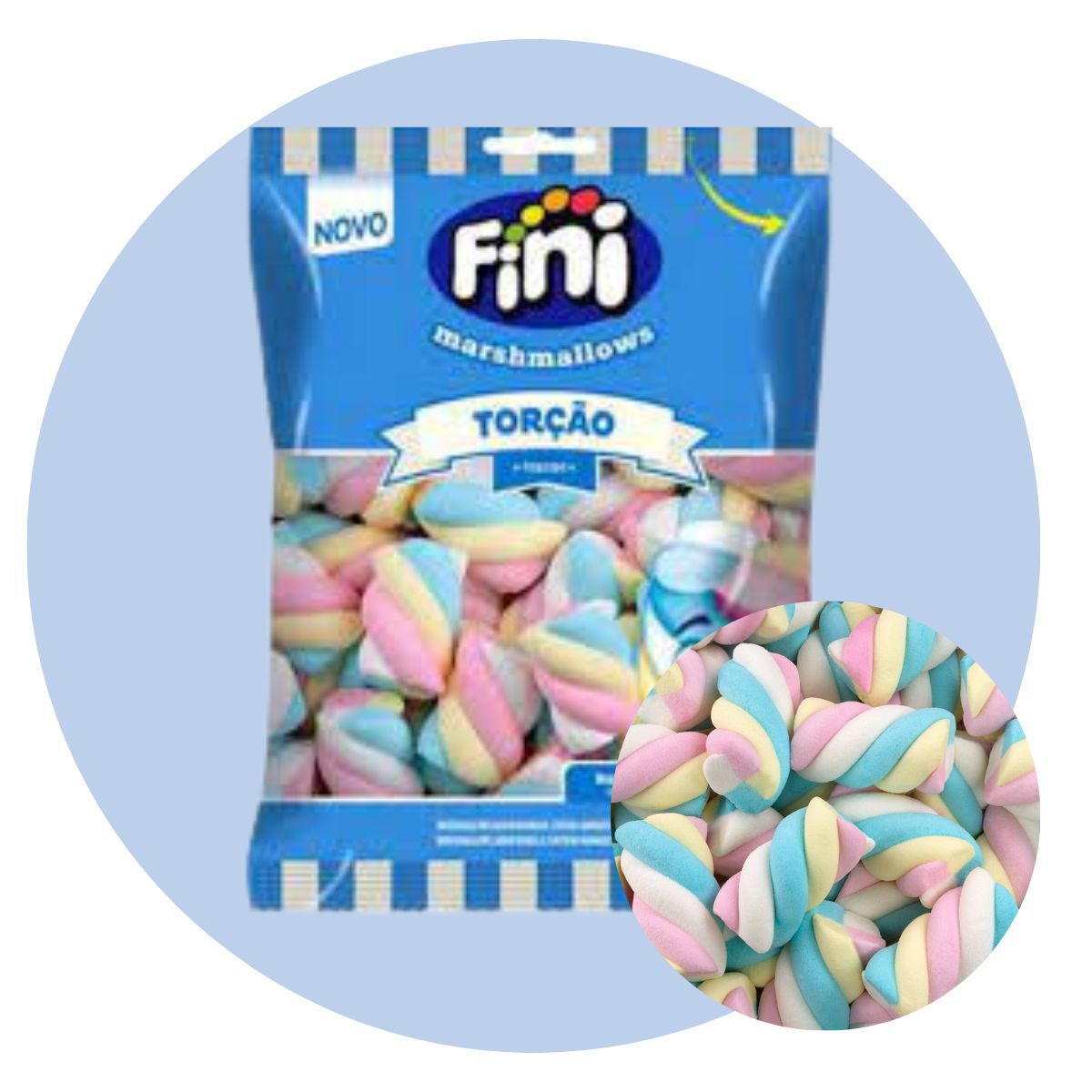 Marshmallow Fini | Kit com 5 pacotes de 250g - Mercadoce - Doces ...