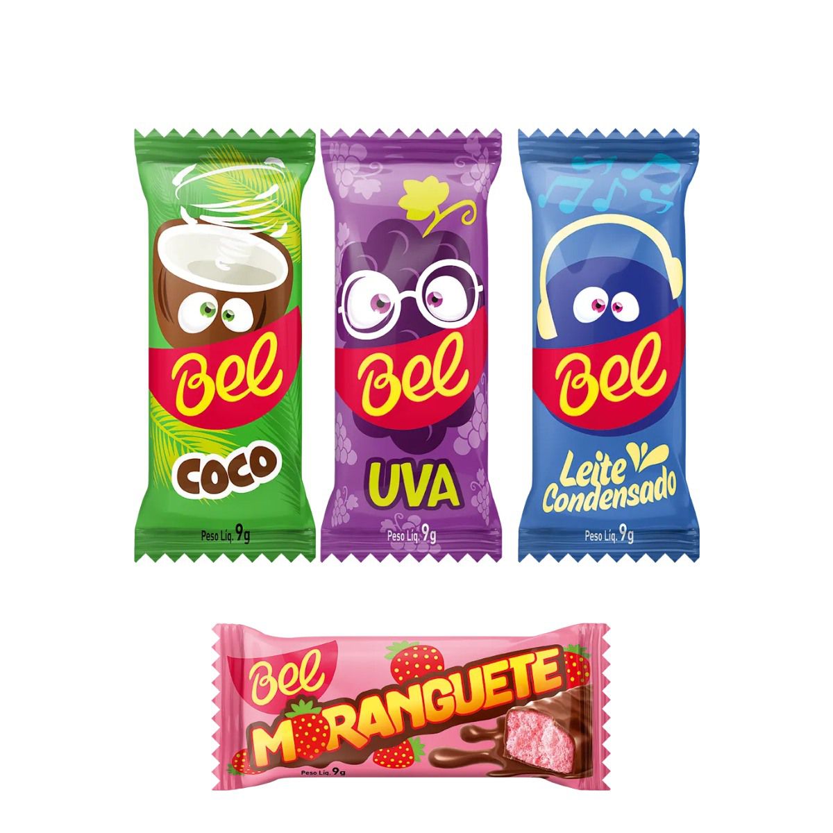 Caixa Bombons Sortidos Bel 200 unidades de 9g | Mercadoce - Mercadoce ...