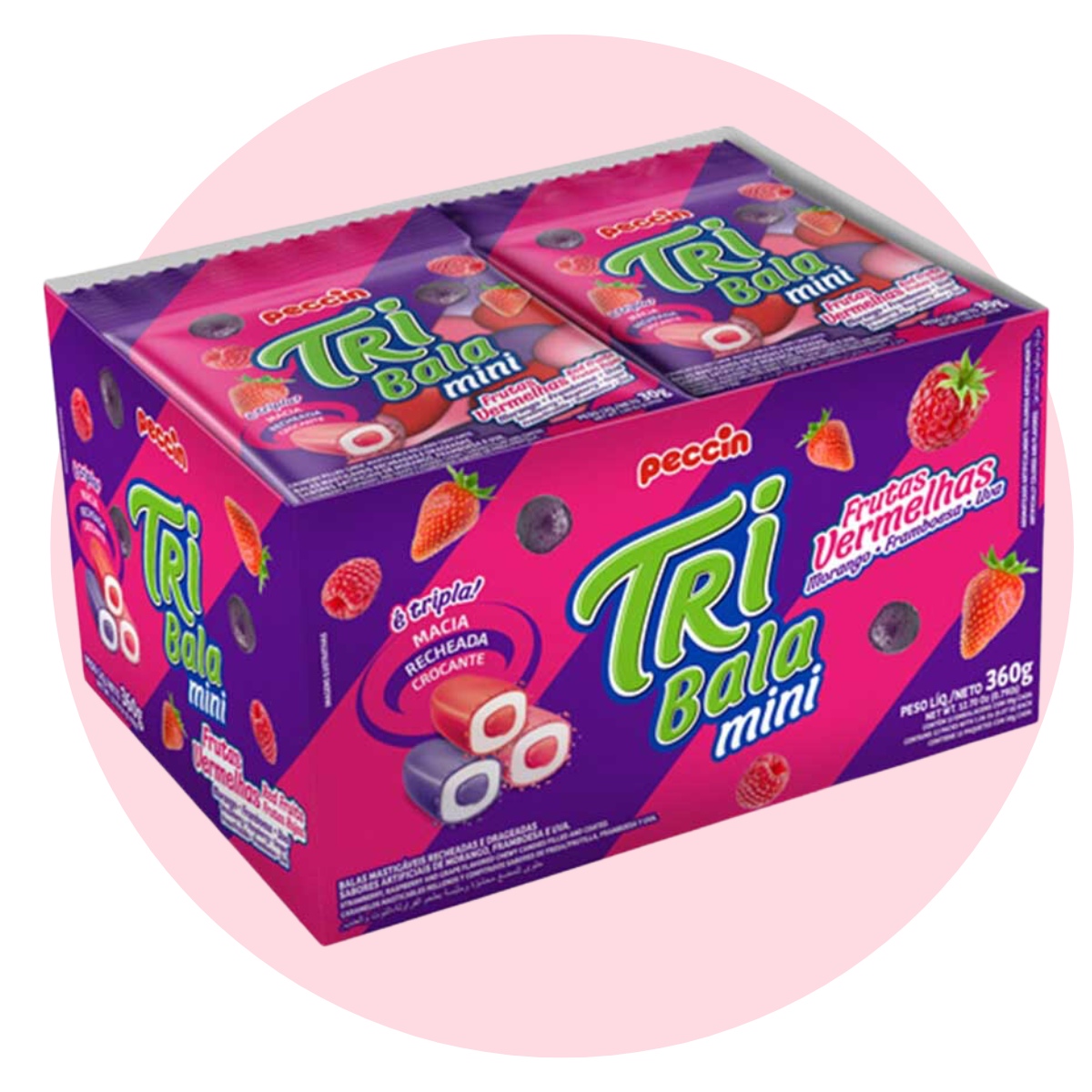 Compre as Balas Tribala Mini para sua Festa - Mercadoce - Doces ...