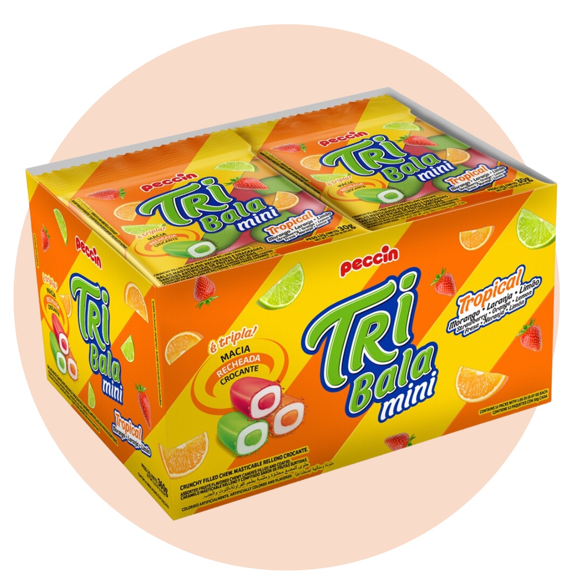 Compre as Balas Tribala Mini para sua Festa - Mercadoce - Doces ...