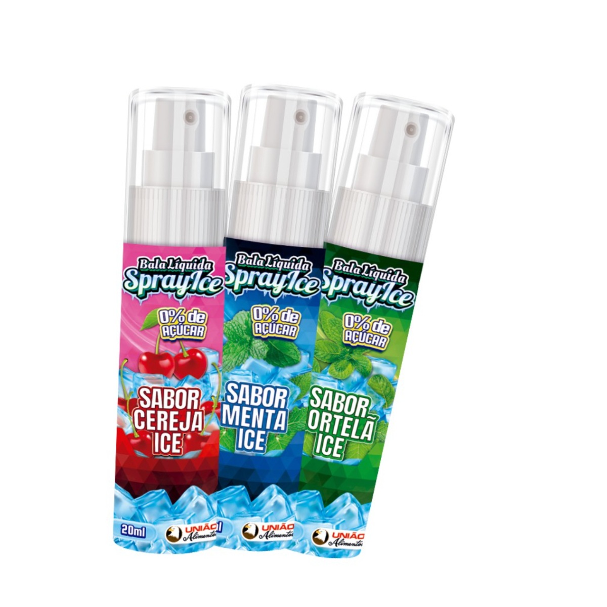 Compre aqui a Bala Líquida Spray Ice 12 unidades - Mercadoce - Doces ...