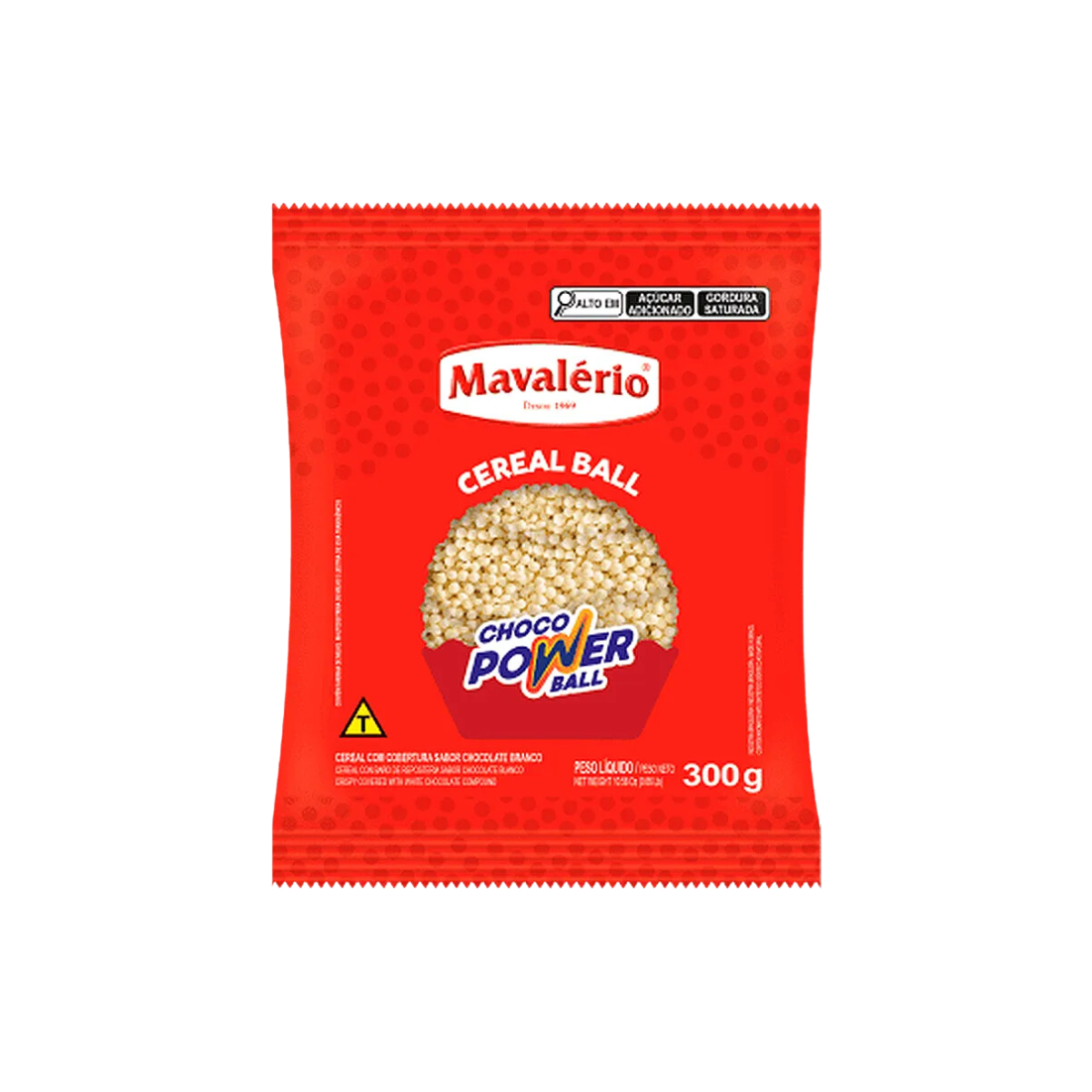 Choco Power Ball Branco Micro Mavalério 300g – Bolinhas de Chocolate ...