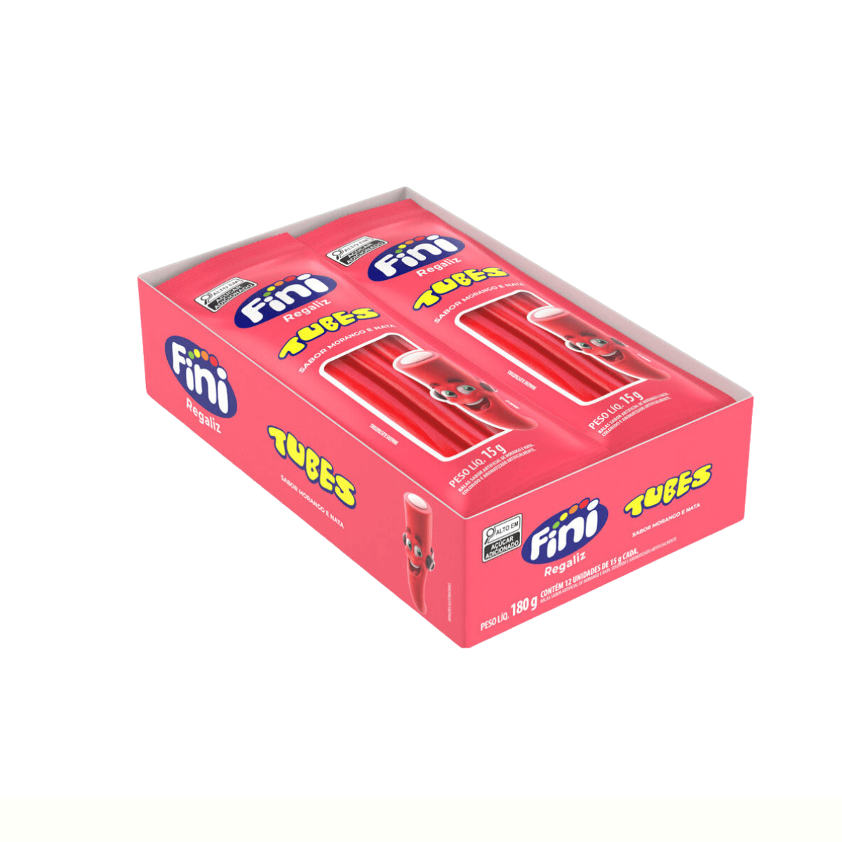 Caixa Sortida Fini Tubes 12 Caixas 12 Unidades de 15g - Diversos Sabor ...