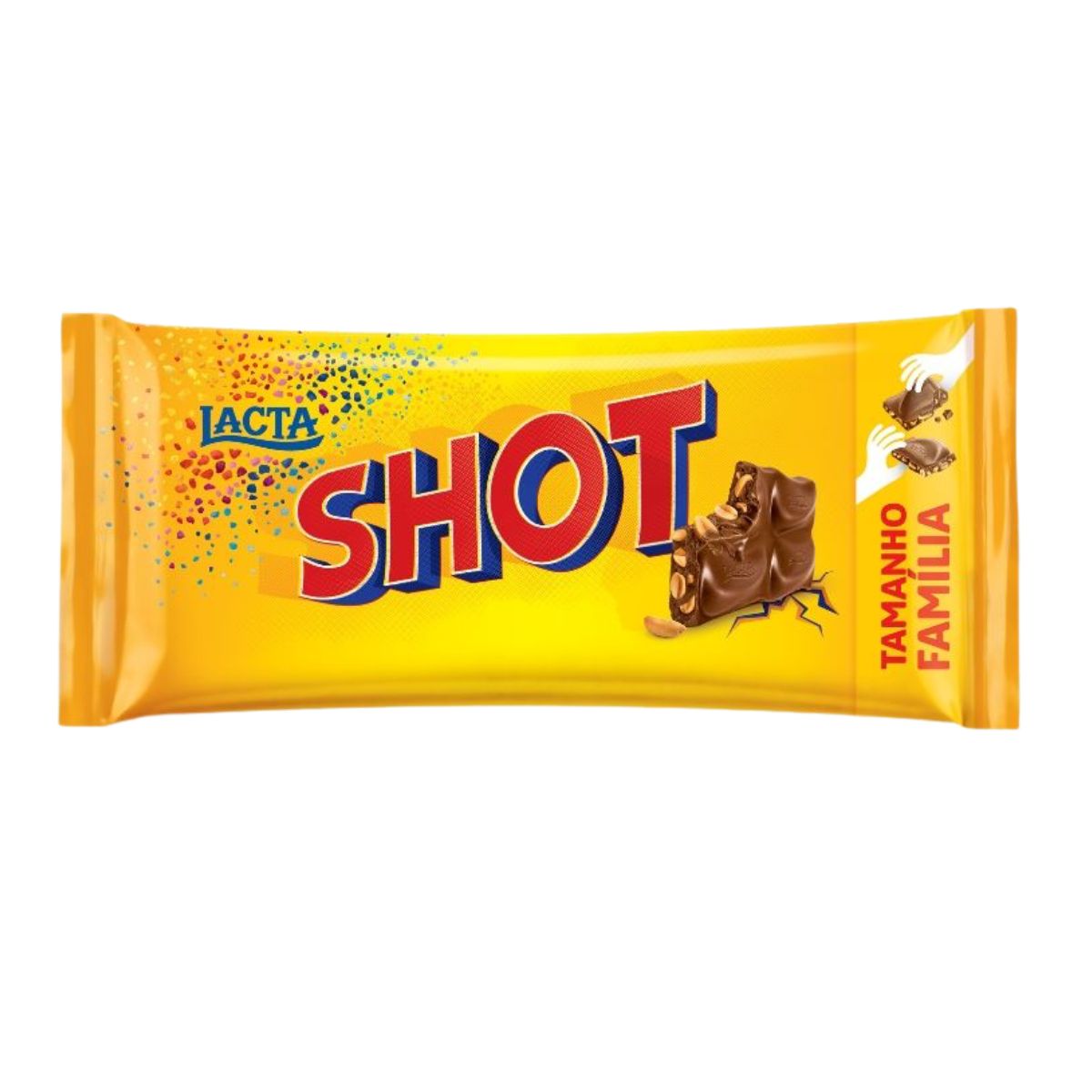 Compre aqui Barra de Chocolate Lacta 145g - Mercadoce - Doces, Confeitaria e Embalagem