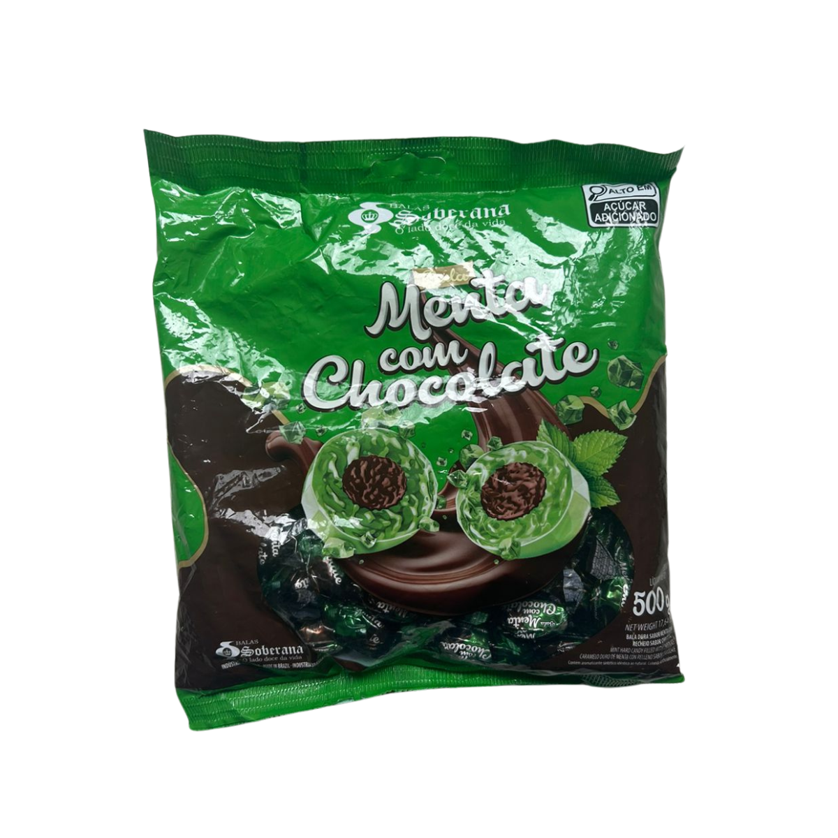 Bala de Menta com Chocolate Soberana – Sabor Refrescante e Cremoso ...