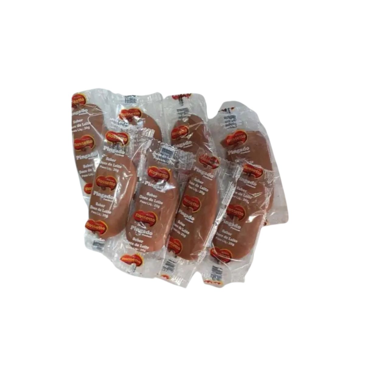 Doce de Leite Pingado Fondant 50 unidades 20g - Rossetto | Sabor Cremo ...