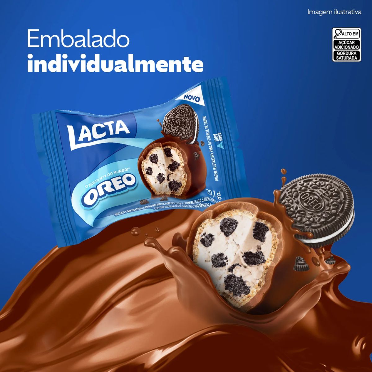 Bombom Oreo 540g Lacta – Novo Lançamento com Chocolate ao Leite e ...