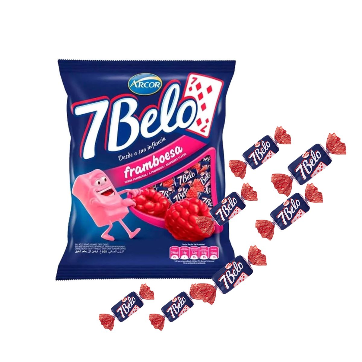 Kit Bala 7 Belo 500g + Pirulito 7 Belo 500g | Combinação Deliciosa e ...
