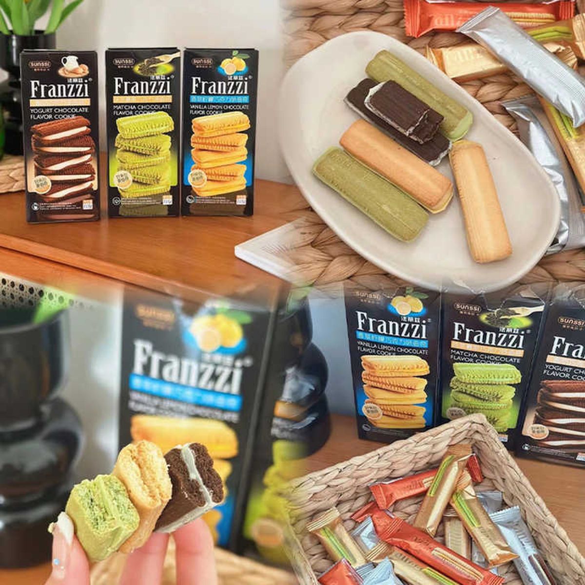 Bolachas Snack Franzzi Cookies 115g - Mercadoce - Doces, Confeitaria e ...