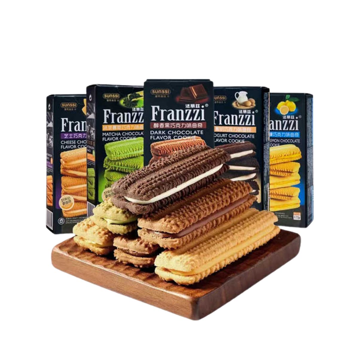 Bolachas Snack Franzzi Cookies 115g - Mercadoce - Doces, Confeitaria e ...