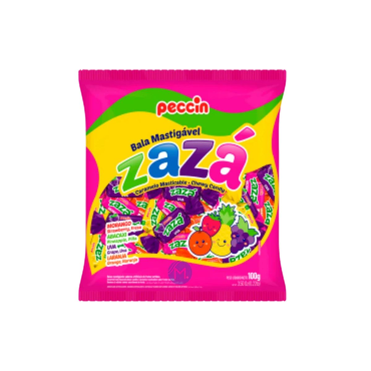Kit 4 Pacotes de Balas Mastigáveis Peccin 600g – Sabores Sortidos e Te ...