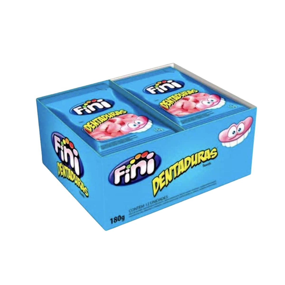 Kit Fini com 48 Pacotes de 15g – Beijinho, Banana, Dentadura e ...