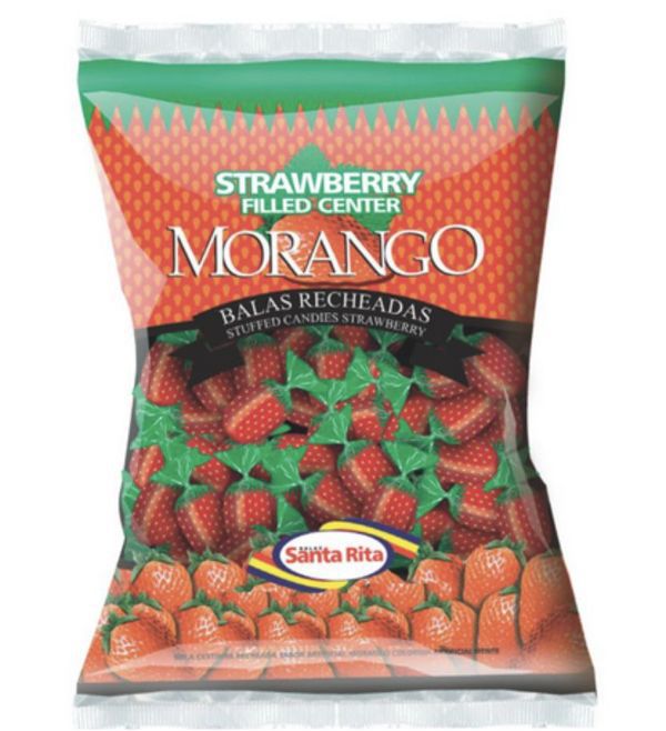 Bala Cestinha Morango 600g - Santa Rita - Mercadoce - Doces ...