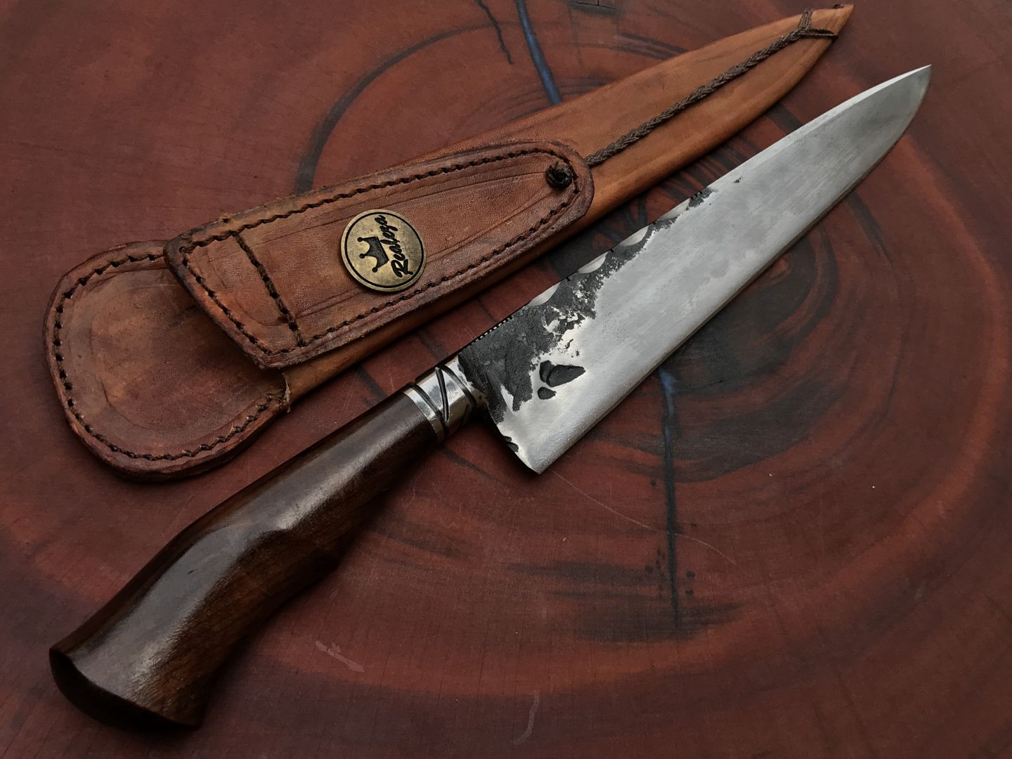 Faca Forjada Realeza de 9,5 polegadas , brut forj - Casa Quality - Loja ...