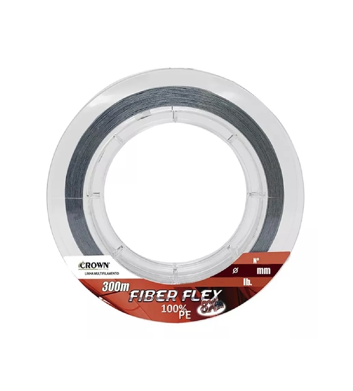 Linha Multifilamento Crown Fiber Flex 8x 0,45mm 90lb - 300m - Shop do ...