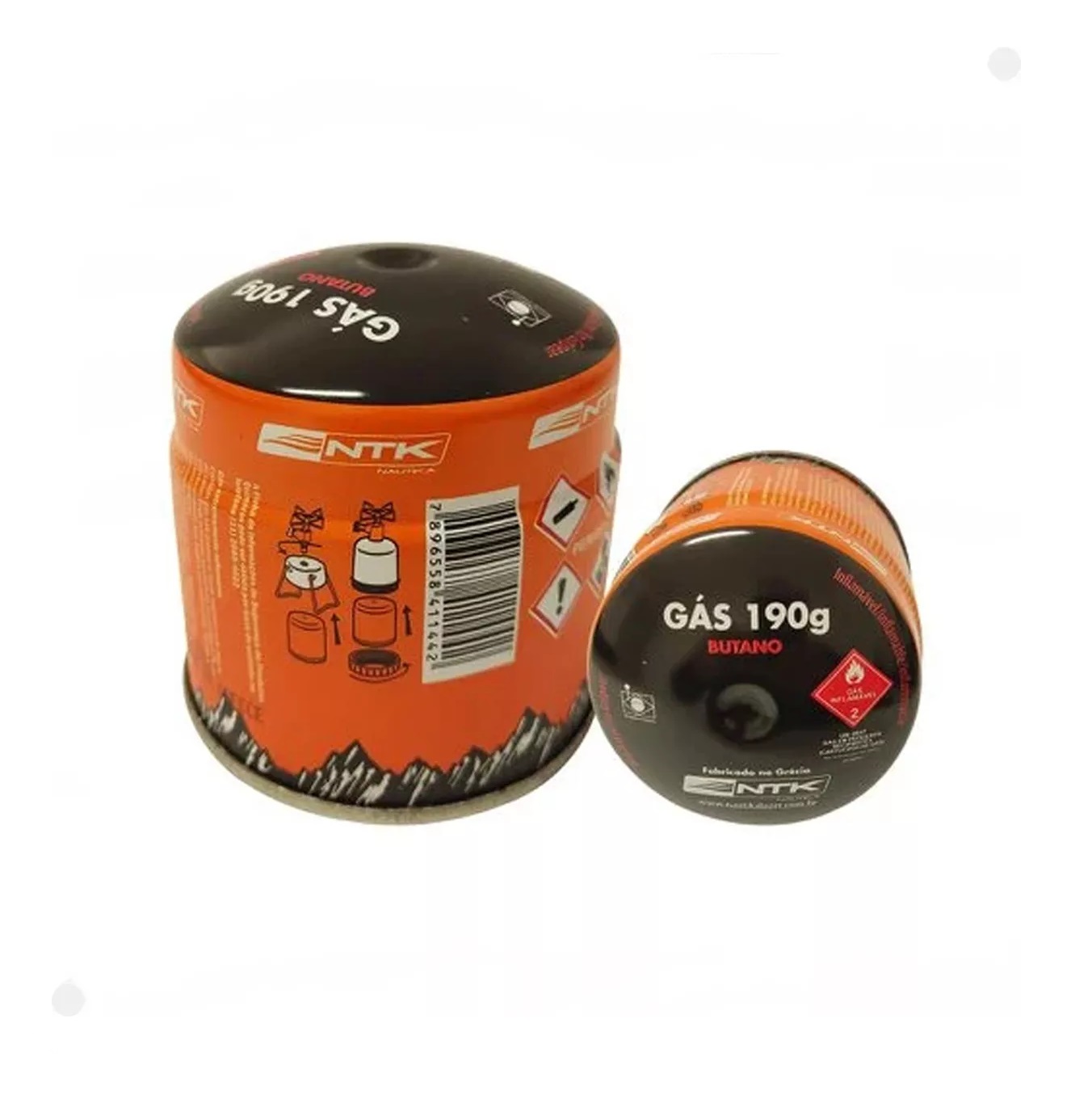 Refil Cartucho Gás 190g Yanes Strike Trail - Nautika - Shop do Mineiro