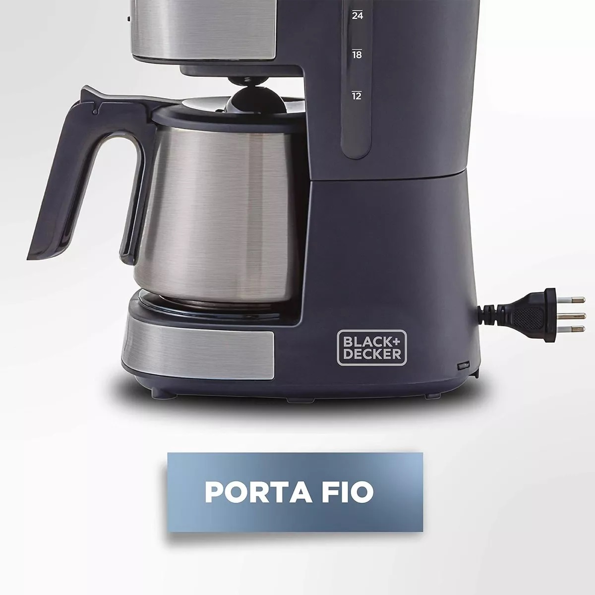 Cafeteira Programável Inox 30 Cafés - Black & Decker - Shop do Mineiro