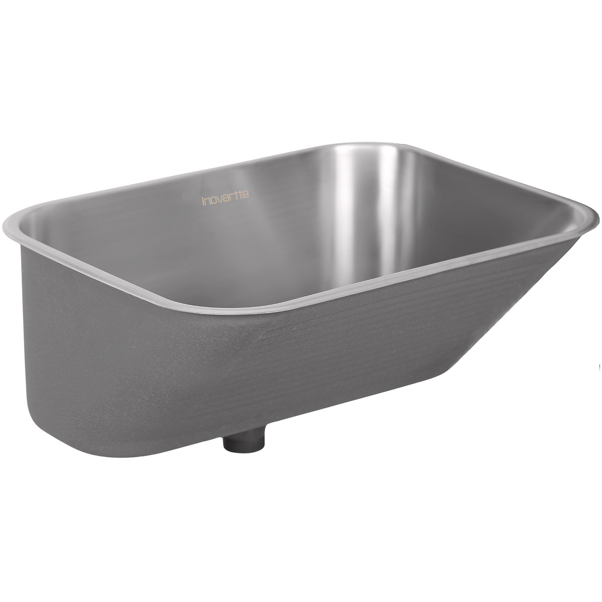 Cuba Tanque 53x43 cm Aço Inox 304 Lavanderia Área de Serviço com ...