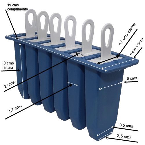 Picoleteira – Forma para Picolés e Sorvetes Caseiros | Edrober ...