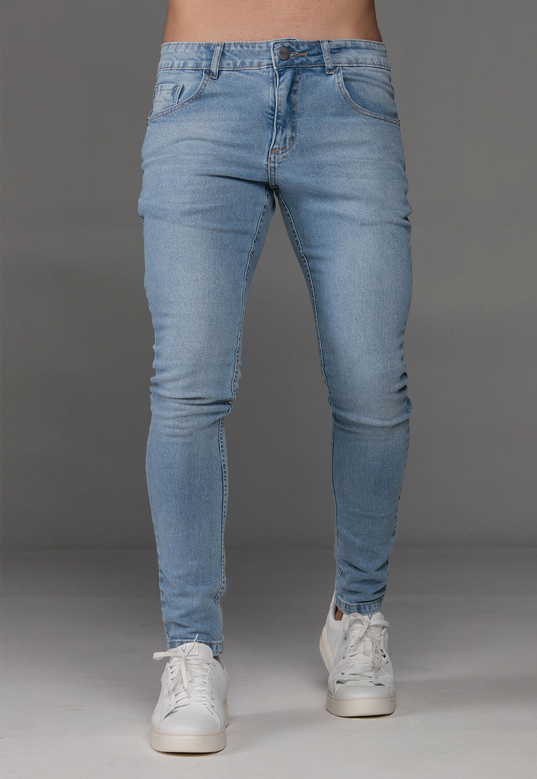 Calça Jeans Skinny Vidic Azul Claro - VIDIC ® | Loja Online