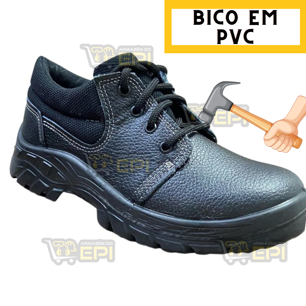 TENIS DE SEGURANÇA AMARRIL COM BICO DE PVC CA 11677 - ARMAZEM DO EPI ...