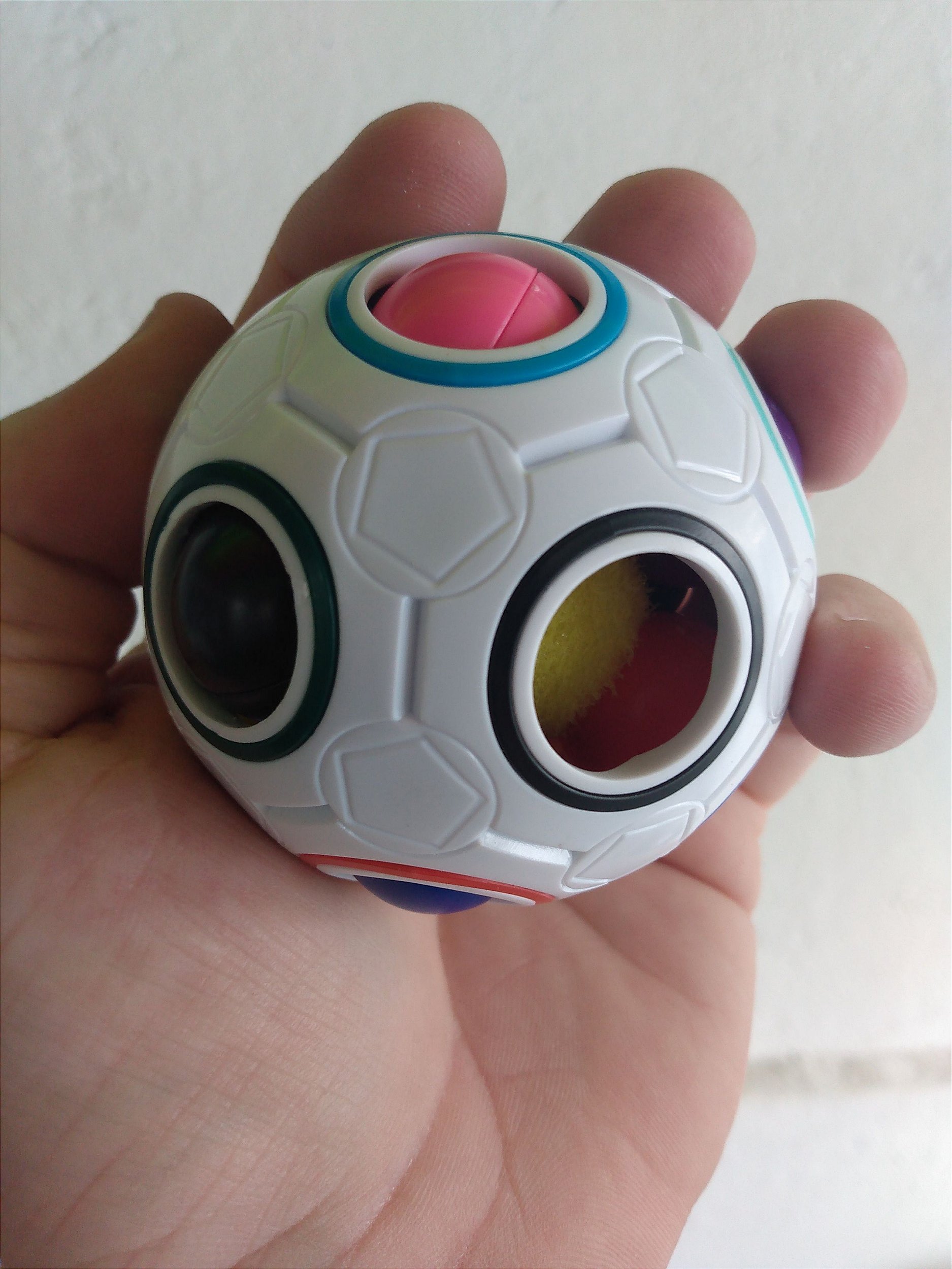 Bola Magica Fidget Toy Anti Stress Colors - Alma Azul | A Loja do Autista