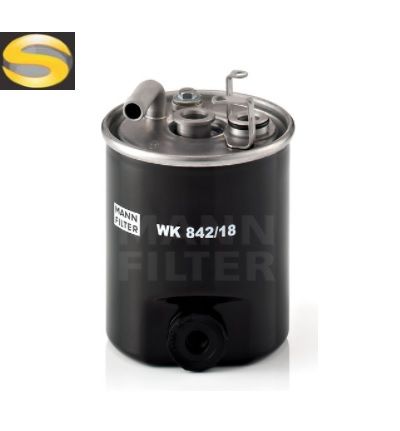 MANN WK842/18 - Filtro de Combustível - Showlub