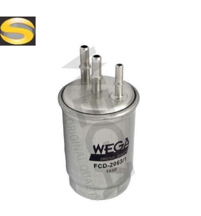 WEGA FCD2063/1 - Filtro de Combustível - Showlub