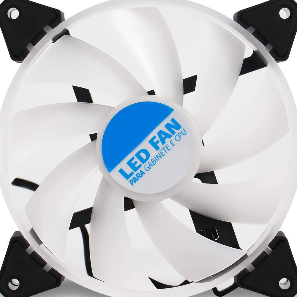 COOLER FAN KNUP 120X25MM LED PARA GABINETE - KP-VR306 - PC Gamer em ...
