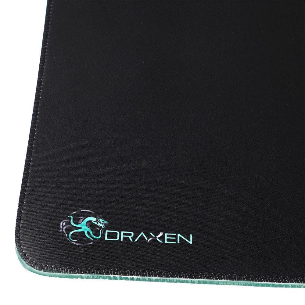 MOUSEPAD GAMER DRAXEN DN41 RGB 300X450X4MM PRETO - PC Gamer em Goiânia ...