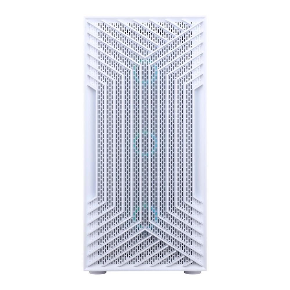 GABINETE GAMER LIKETEC ORBITAL SNOW MINI TOWER RGB M-ATX LATERAL EM ...