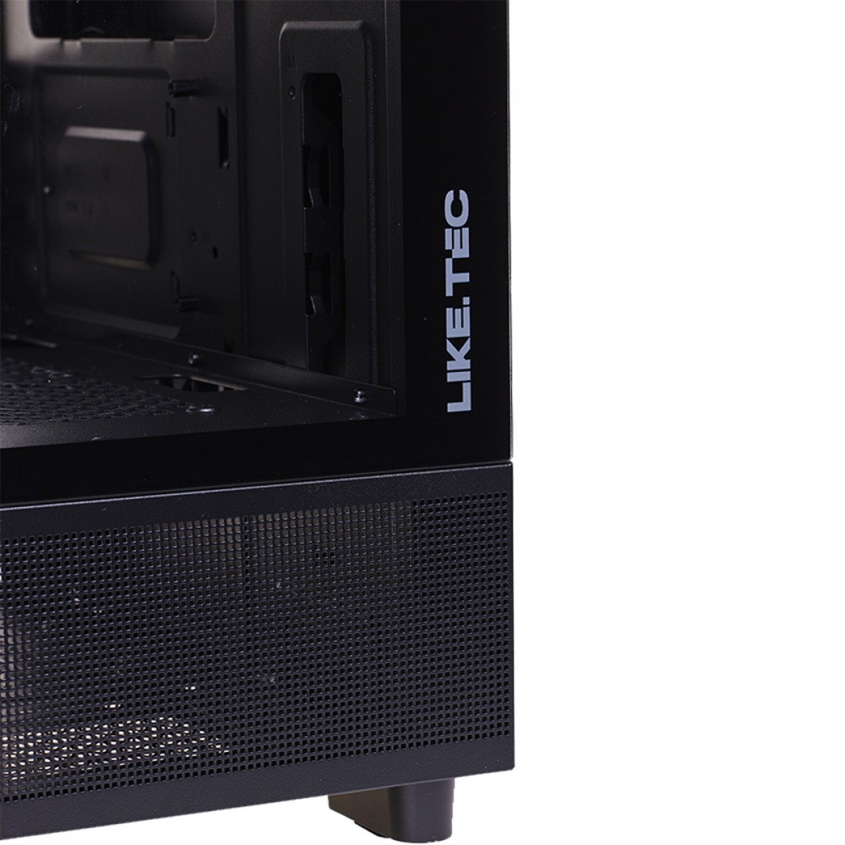 GABINETE GAMER LIKETEC OPERA DARK MID TOWER VIDRO TEMPERADO M-ATX BLACK ...